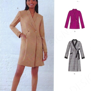 Uncut New Look Sewing Pattern 10277 6636 10277 Misses' Dresses and ...