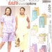 Uncut Simplicity 8134 Sewing Pattern, Great Summer Wrap Front Pants ...