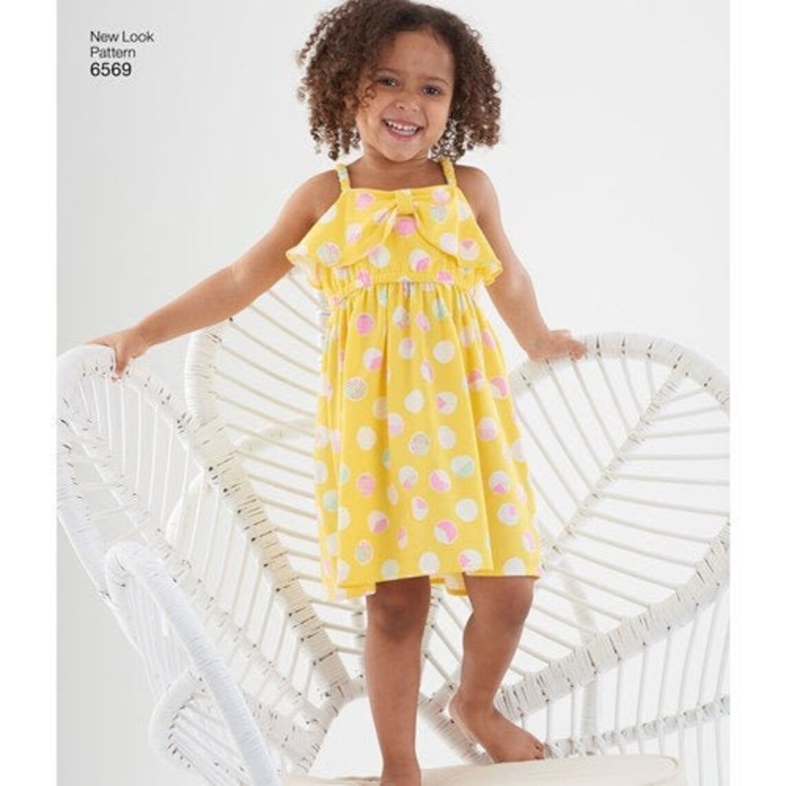 New Look Sewing Pattern 942 6569 Child's Sundress | Etsy