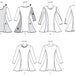 Uncut Butterick Sewing Pattern B6136 6136 Misses' Fit and Flare Tunics ...