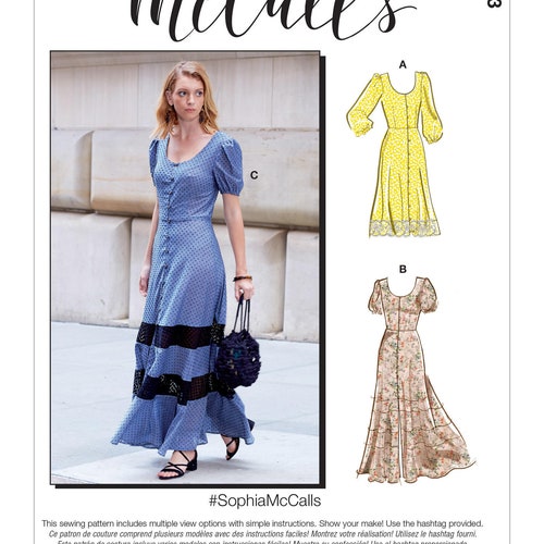 Mccall's Sewing Pattern M8027 Misses' Tops - Etsy