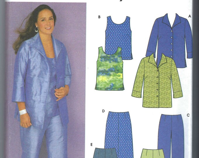 Uncut Simplicity Sewing Pattern 9583, Easy to Sew Wardrobe Pattern in ...