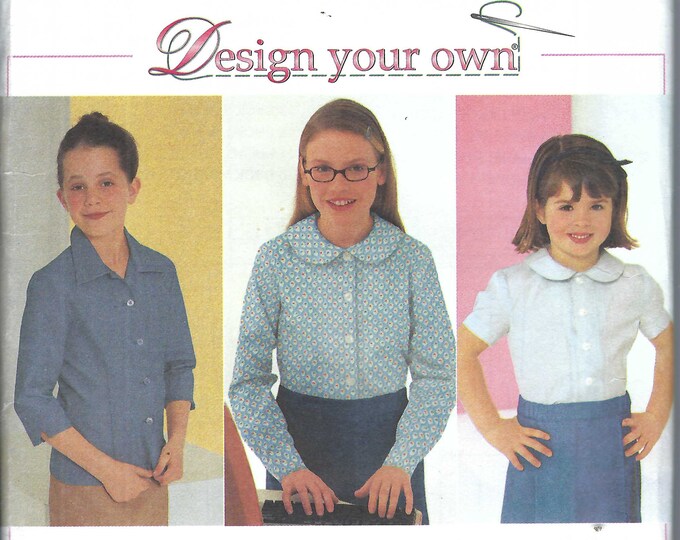 Uncut Vintage Simplicity Sewing Pattern 9341 Child's Design Your Own ...