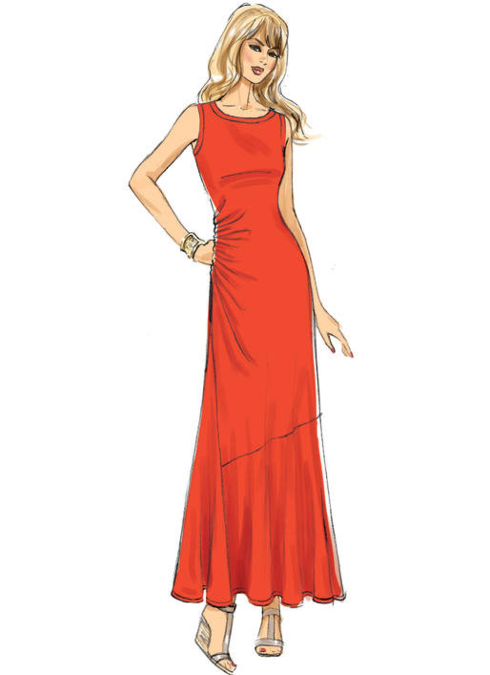 Uncut Butterick Sewing Pattern 10766 10228 B6680 6680 Misses' Dress ...