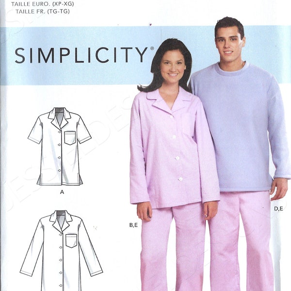 Mens Nightshirt Sewing Pattern - Etsy