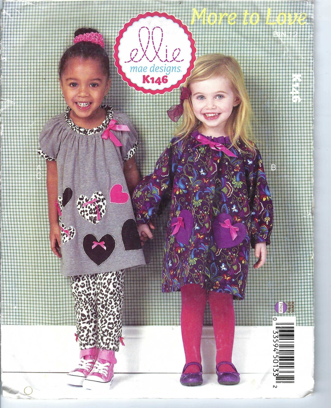 Uncut Kwik Sewing Pattern 146 Kwik Sew Patterns Toddlers Dresses ...