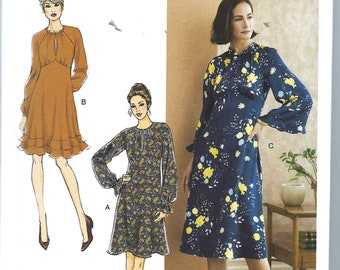 Uncut Butterick Sewing Pattern 10634 10763 6760 Misses Dress and Romper ...