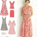 Uncut Simplicity Sewing Pattern 2917, Misses' Dress or Tunic, Skirt and ...