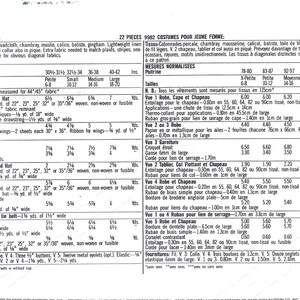 Uncut Simplicity Sewing Pattern 9982 Misses Costume Pattern Size Child ...