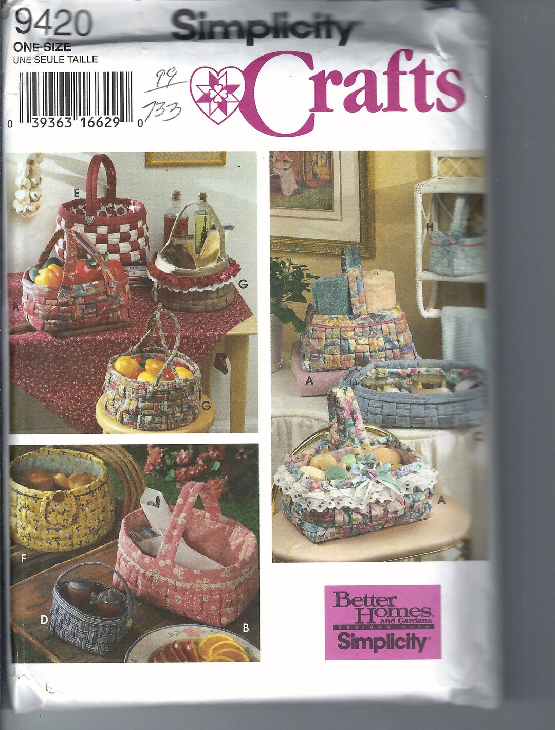 Uncut Vintage Simplicity Sewing Pattern 9420 Design Your Own Woven ...