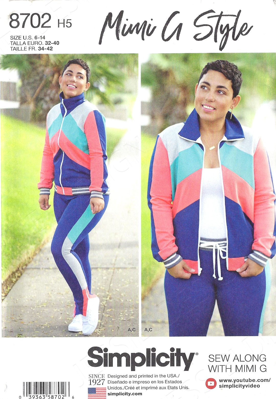 Uncut Simplicity Sewing Pattern 11388 8702 Mimi G Style Misses' Knit ...