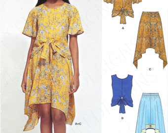 Uncut New Look Sewing Pattern 265 6414 Misses' TUNIC & TOP With ...