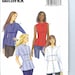 Uncut Butterick Sewing Pattern 6097 Size 6-14 or 14-22 Misses Button ...