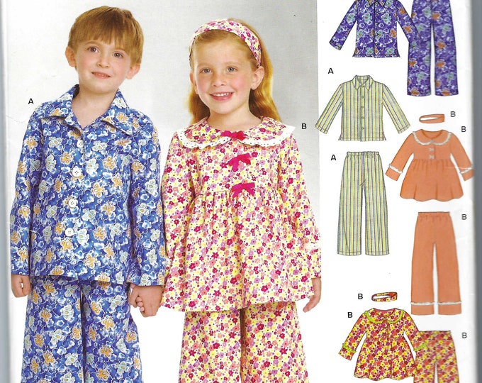Uncut New Look Sewing Pattern 6746 Sewing Pattern, Kids Sleepwear or ...
