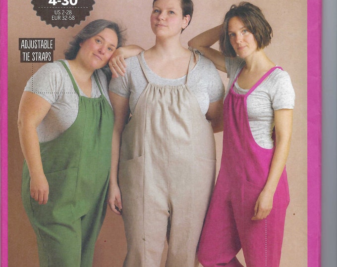 Uncut Sewing Pattern Simply Sewing Patsy Overalls Size 2-28 FF - Etsy