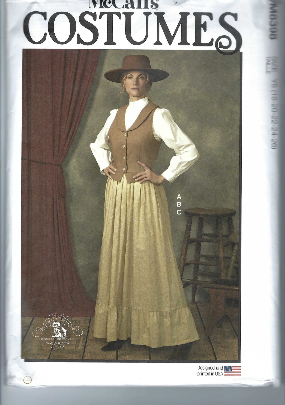 Uncut Mccalls Sewing Pattern Misses' Costumes Mccall's Sewing Pattern ...