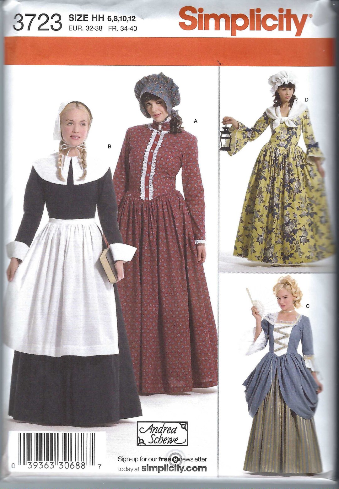 Uncut Simplicity Sewing Pattern 3723 Multi Sizes 6 8 10 12 14-22 ...