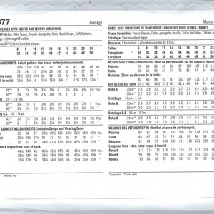 Uncut Simplicity Sewing Pattern 9677 Misses' Dresses With Sleeve and ...