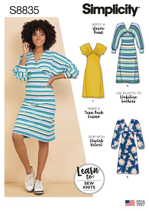 Uncut Simplicity Sewing Pattern R10121 10121 8835 Misses' | Etsy