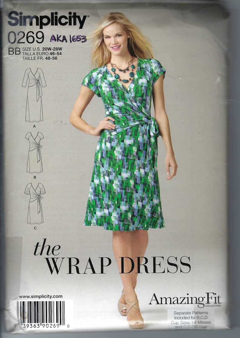 Uncut Simplicity Sewing Pattern 269 501 1653 Misses' & - Etsy