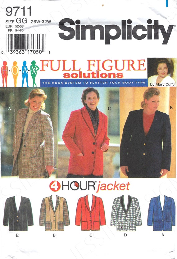 Uncut Vintage Simplicity Sewing Pattern 9711 Vintage Pattern - Etsy