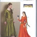 Uncut Butterick Sewing Pattern 4827 Historic Renaissance Dress Pattern ...