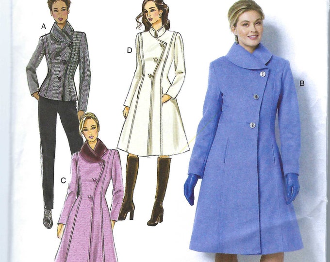 Uncut Butterick Sewing Pattern 6497 Misses' Petite Jacket and Coats ...