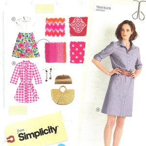 Uncut Simplicity Sewing Pattern 2246 LISETTE Traveler DRESS Sewing ...