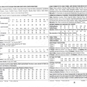 Uncut Simplicity Sewing Pattern 4138 Vintage Pattern Womens Skirts in 8 ...