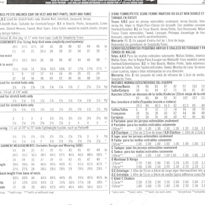 Uncut Simplicity Sewing Pattern 697 8265 Misses Unlined Coat Vest and ...