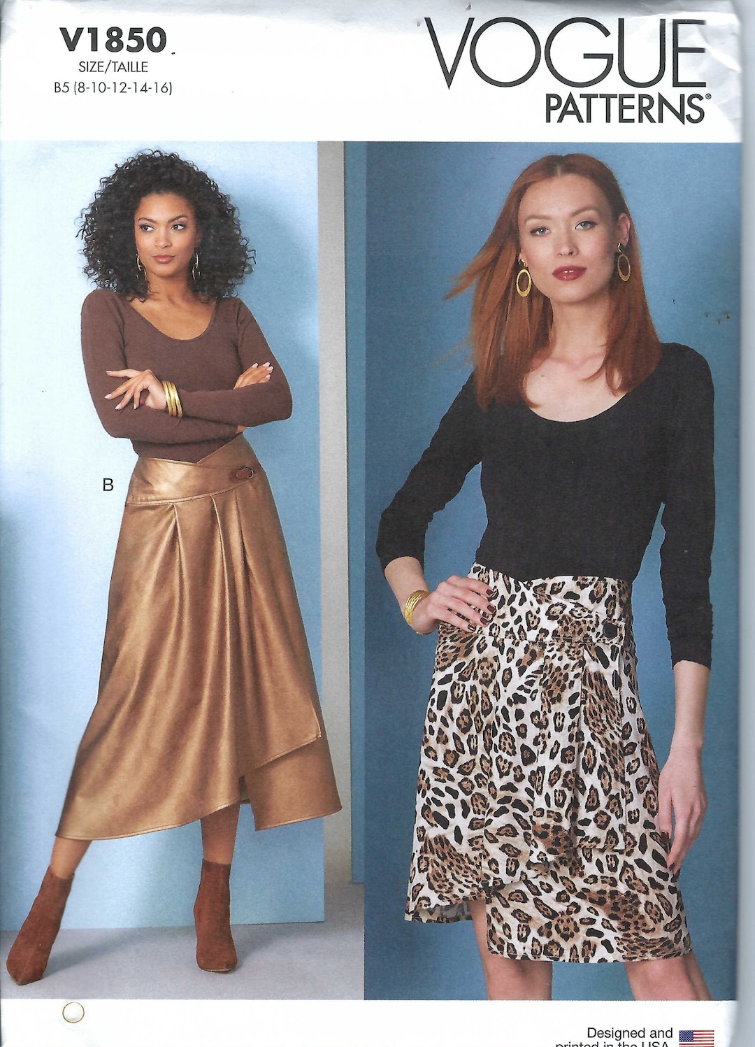 Uncut Vogue Sewing Pattern 1850 Sewing Pattern Misses' EASY Unlined ...