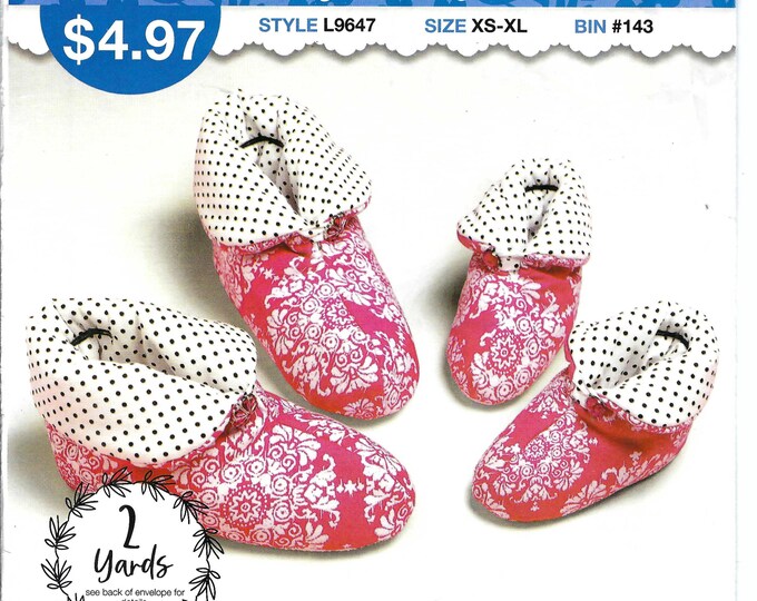 Uncut Mccalls Sewing Pattern 9647 Adult and Children's Buttoned ...