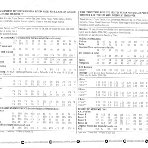 Uncut Sewing Pattern Simplicity 8543 Amazing Fit. Dress With 3 Sleeve ...