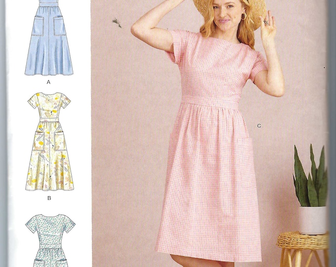 Uncut Simplicity Sewing Pattern 11106 9324 DRESSES in 2 Lengths Misses ...