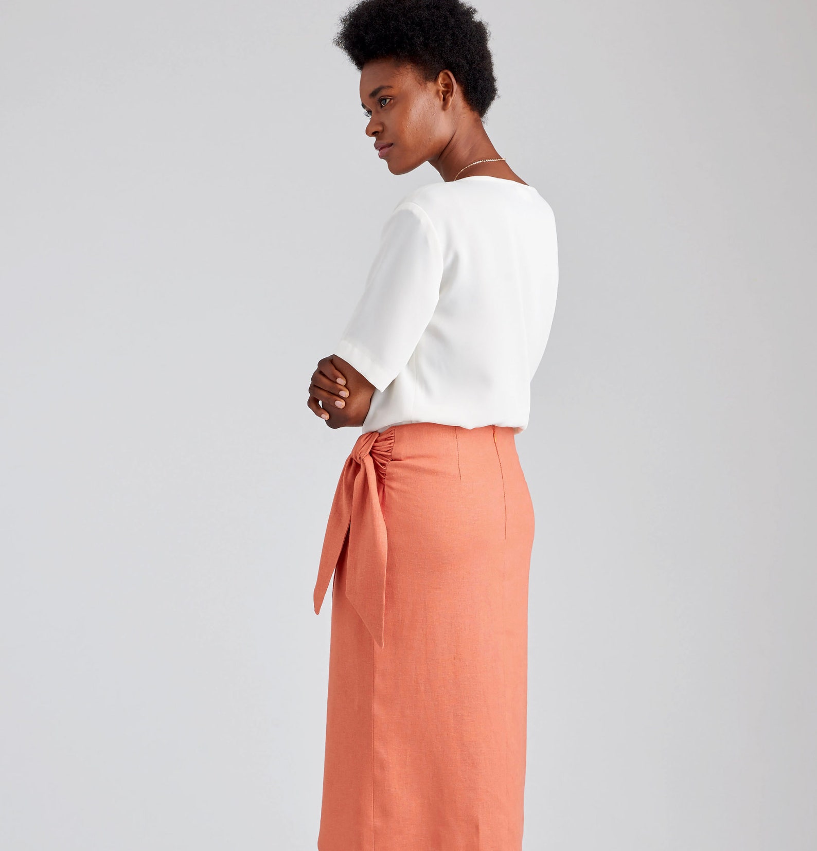 Uncut Simplicity Sewing Pattern 10430 S9048 9048 Misses' Sarong Skirt ...