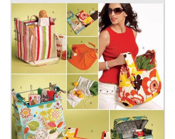 Uncut Simplicity Sewing Pattern 2274 Overnight Bag, Clutch and Luggage ...