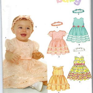 Uncut New Look Sewing Pattern 6575 Sewing Pattern for Babies Dress and ...