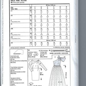 Uncut Burda Sewing Pattern 6868 - Misses DRESS - Long Evening Gown or ...