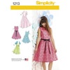 Uncut Simplicity Sewing Pattern Misses' Empire Dress Simplicity 11704 ...