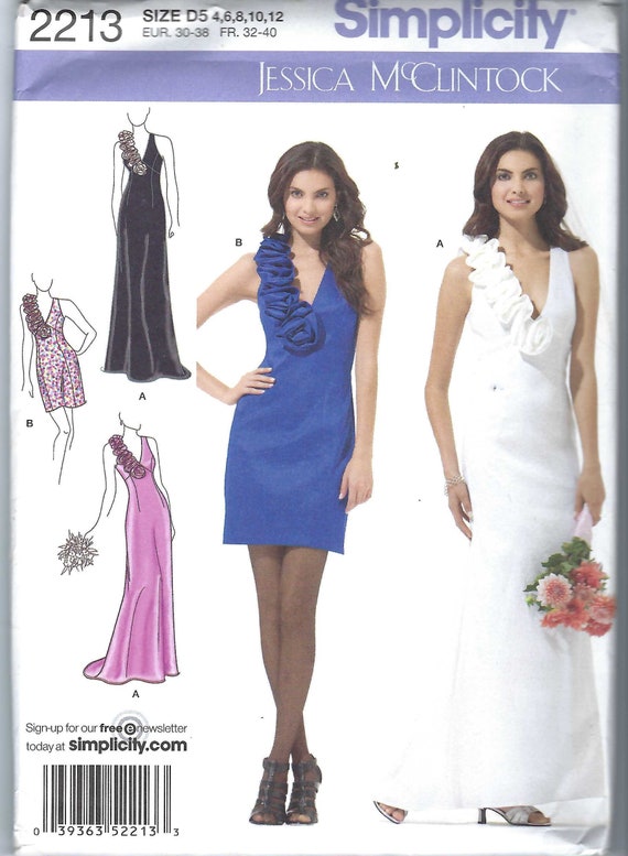Simplicity Dress Patterns Prom