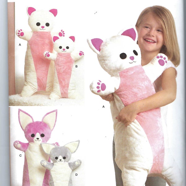 Plush Animal Body Pillow - Etsy