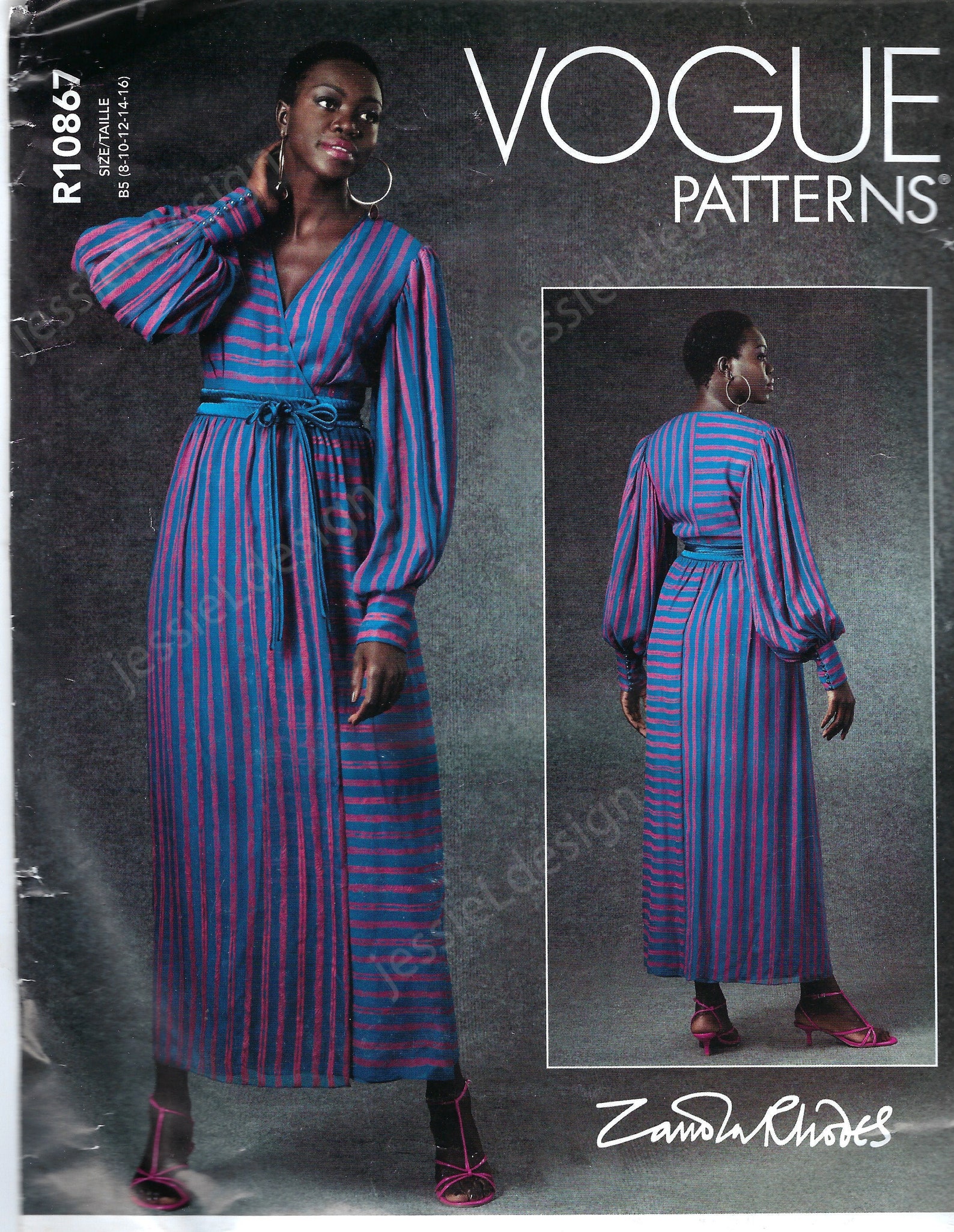 Uncut Vogue Sewing Pattern 10867 1762 Misses' Special | Etsy