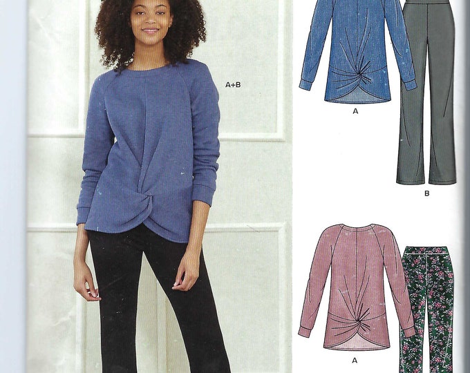 Uncut New Look Sewing Pattern 6689 Misses' Sportswear Top and Legging ...