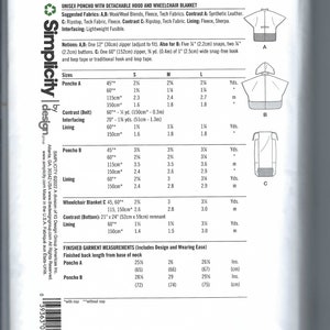 Uncut Simplicity Sewing Pattern 11665 9671 Adaptive Unisex Sewing ...