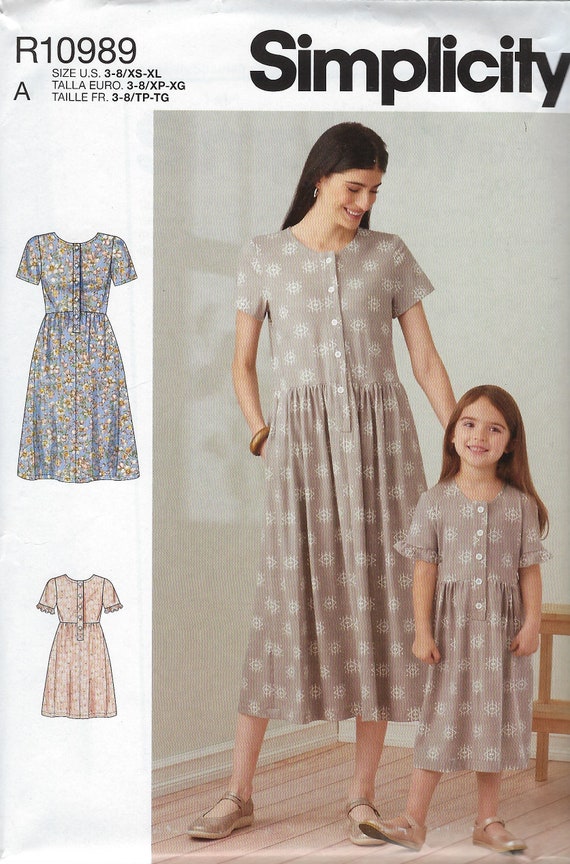 Uncut Simplicity Sewing Pattern 10989 9277 Misses' & - Etsy
