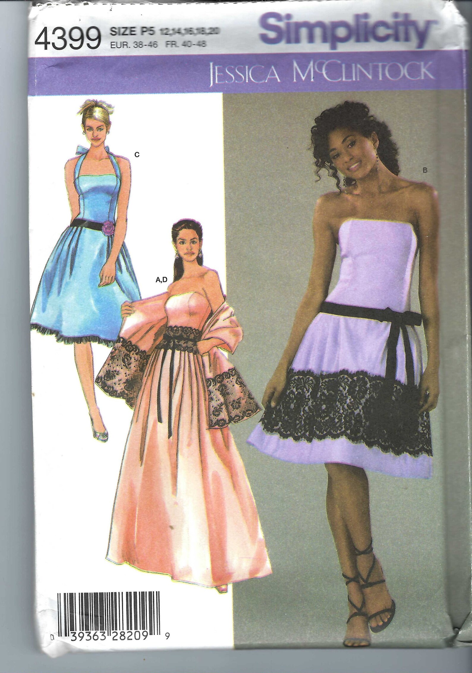Uncut Simplicity Sewing Pattern Women's Dress Sewing Pattern for ...