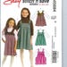 Uncut Simplicity Sewing Pattern 10597 9136 Sewing Pattern Misses Dress ...