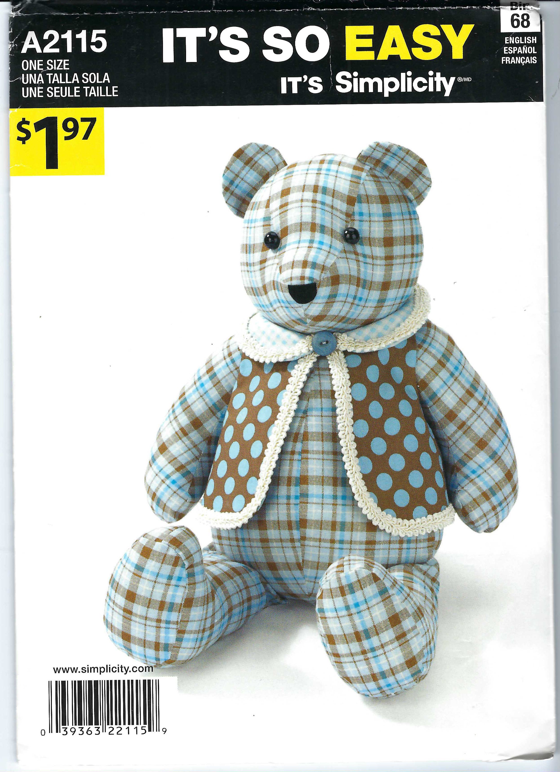 Uncut Simplicity 2115 Mccalls 9547 Sewing Pattern It's Sew Simple 18 ...