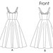 Uncut Butterick Sewing Pattern B5882 5882 Misses' Sweetheart-neckline ...