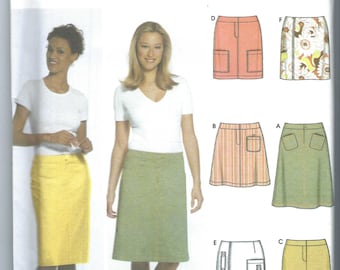 Uncut Simplicity Sewing Pattern 8877 R10191 Misses' Caftan in Two ...